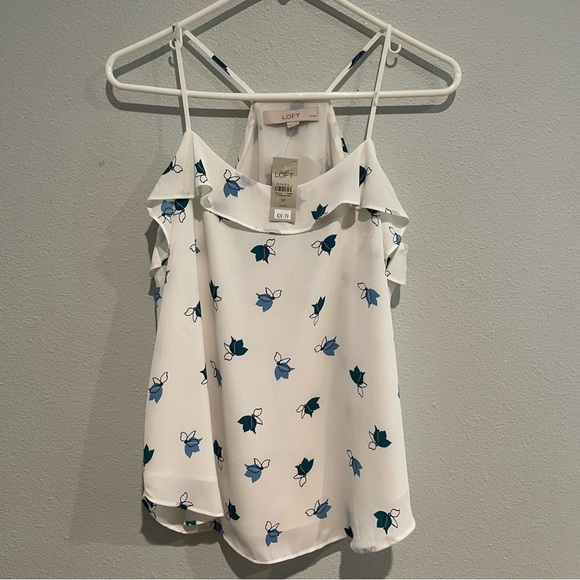 LOFT | Tops | Nwt Loft Floral Tank | Poshmark